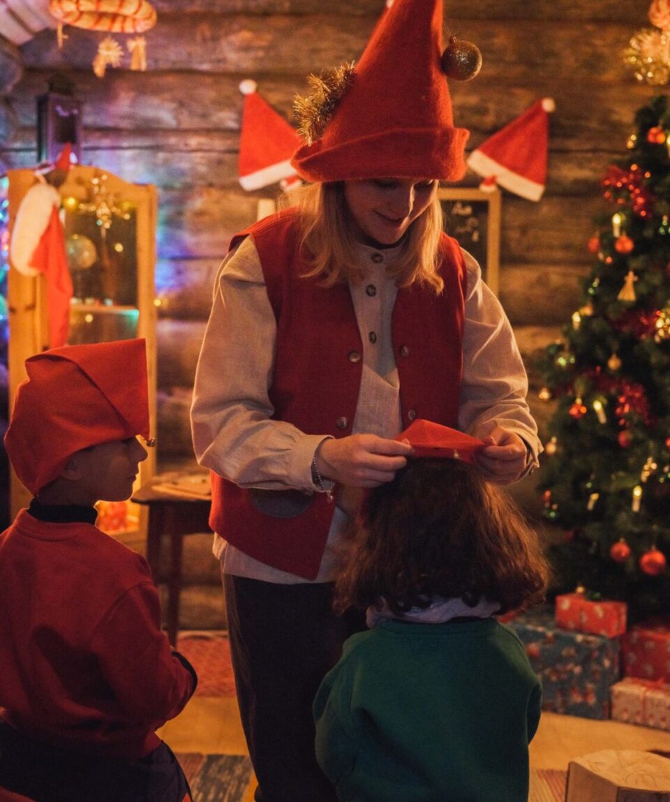 Elf Hat Academy in Santas Village - Arctic Circle Snowmobile Park